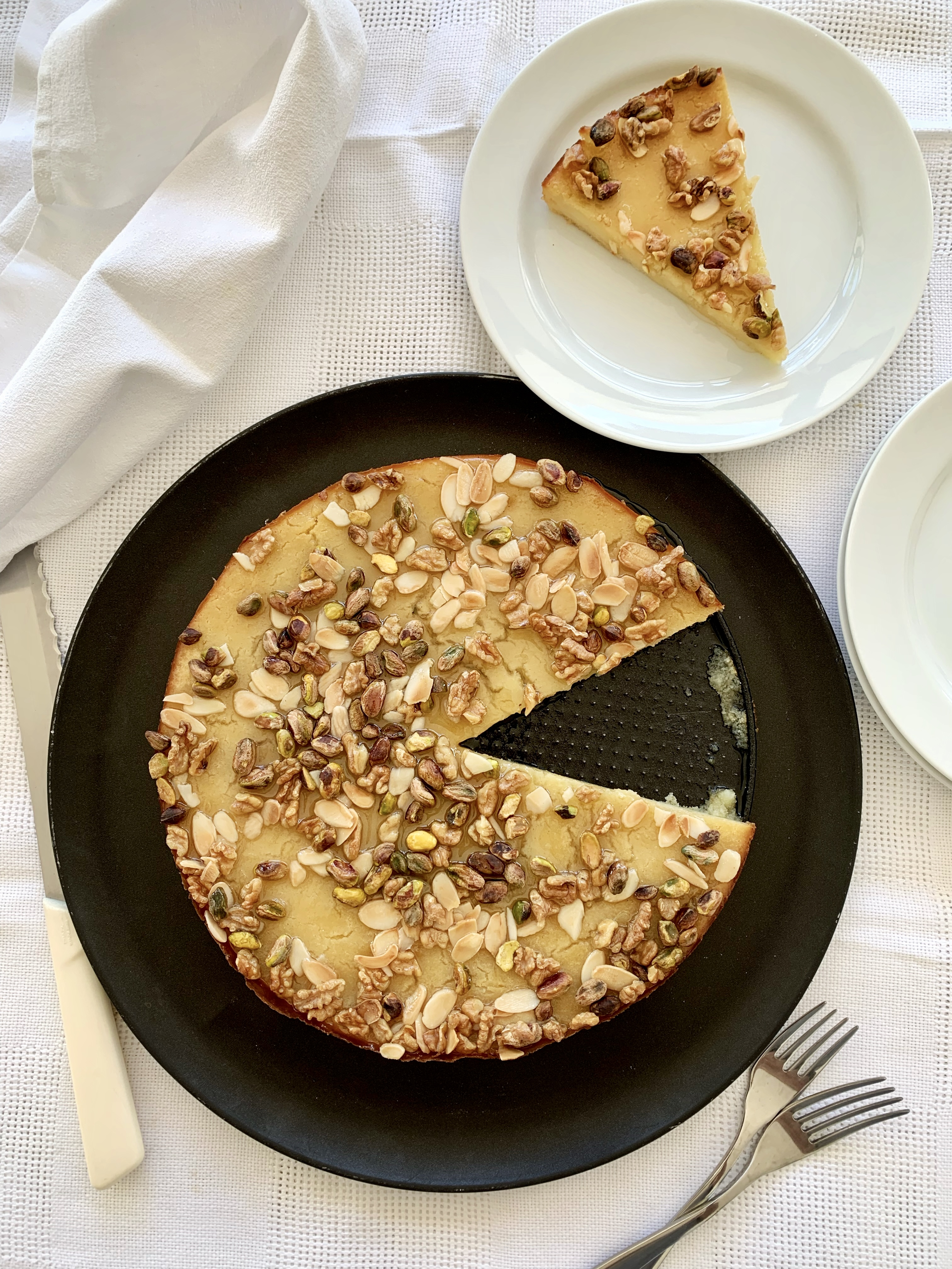 “H’RISSEH”, UNA TORTA DI SEMOLINO E NOCI CHE VIENE DALLA SIRIA MA MI ...